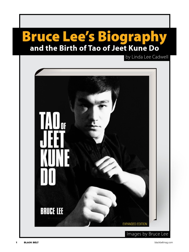 Bruce Lee Biography.pdf | Bruce Lee | Jeet Kune Do