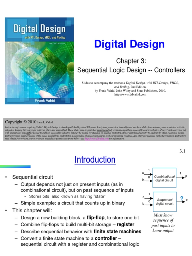 Class Notes - Digital Design - ch03 - Frank Vahid | PDF | Logic ...
