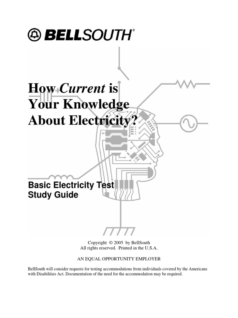 How Current Is Your Knowledge of Electricity? | PDF | Capacitor ...