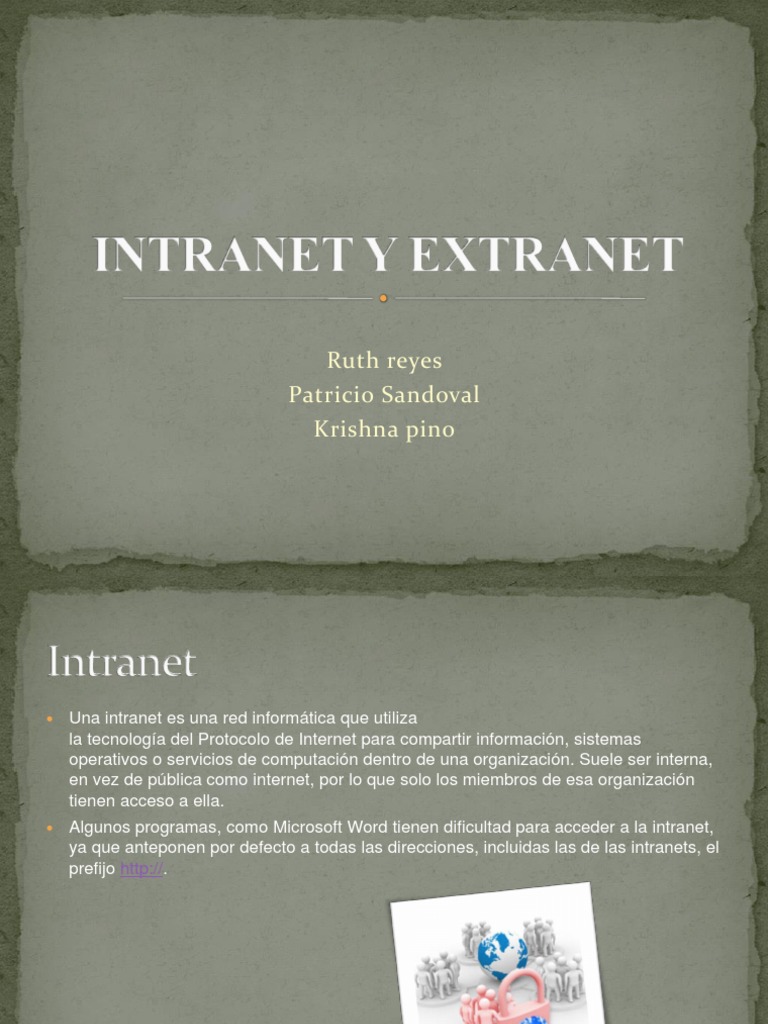 Intranet y Extranet | PDF | Internet | Comunicación