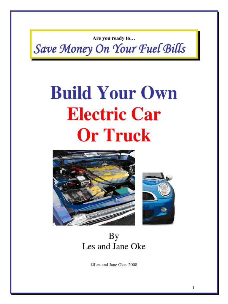 Build Your Own Electric Car PDF | PDF