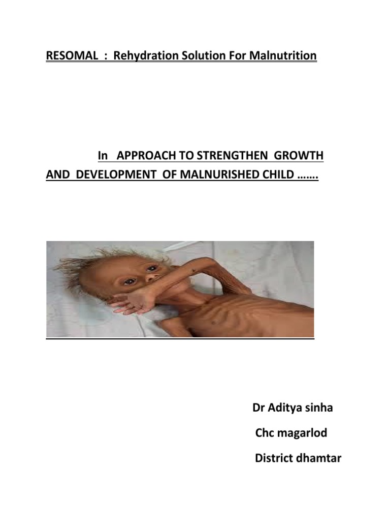 RESOMAL (Autosaved) | Malnutrition | Edema