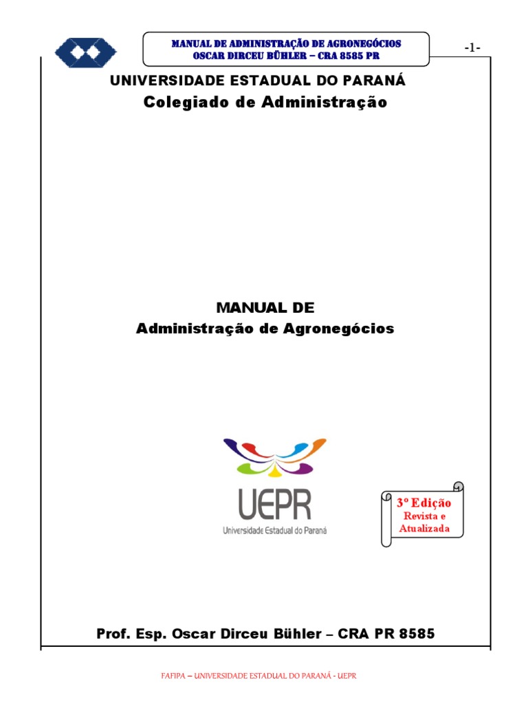 Adm Agro | PDF | Agronegócio | Agricultura