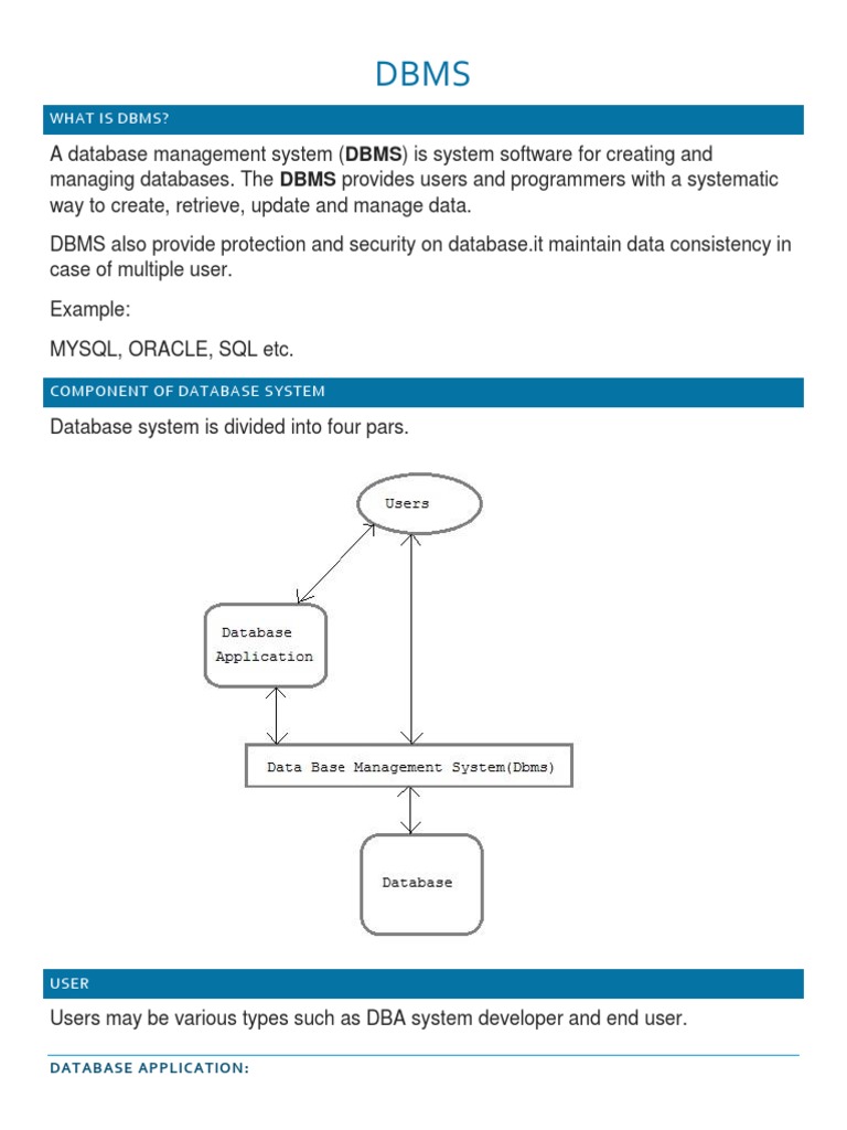 DBMS | PDF | Relational Database | Conceptual Model