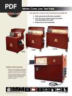 Core Loss Testers | PDF | Transformer | Electric Motor