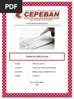 Cheque Cruzado: Definición y Cobro | PDF | Cheque | Bancos