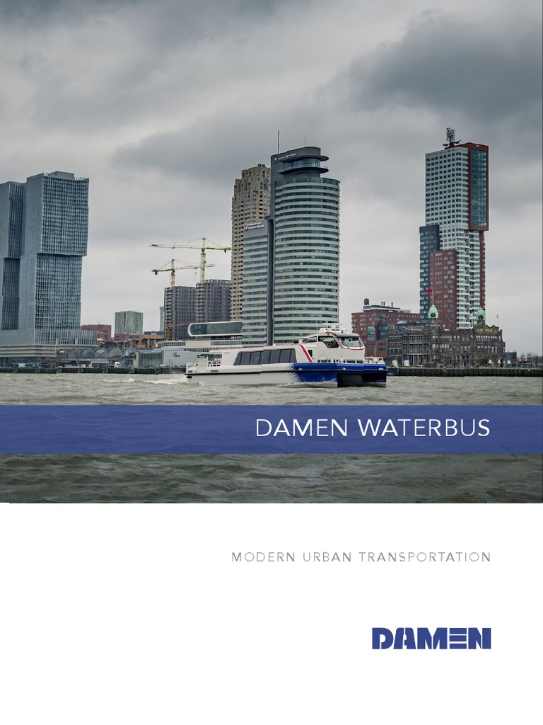 Brochure Damen Water Bus Range 04 2017 | PDF | Transport | Water Transport