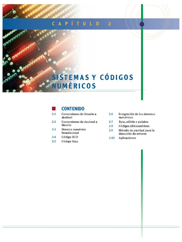 Conceptos de Conversion Binario-Decimal-octal | PDF | Codificaciones ...