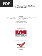 4 Sample Allergen Control Program Template | PDF | Foods | Food And Drink