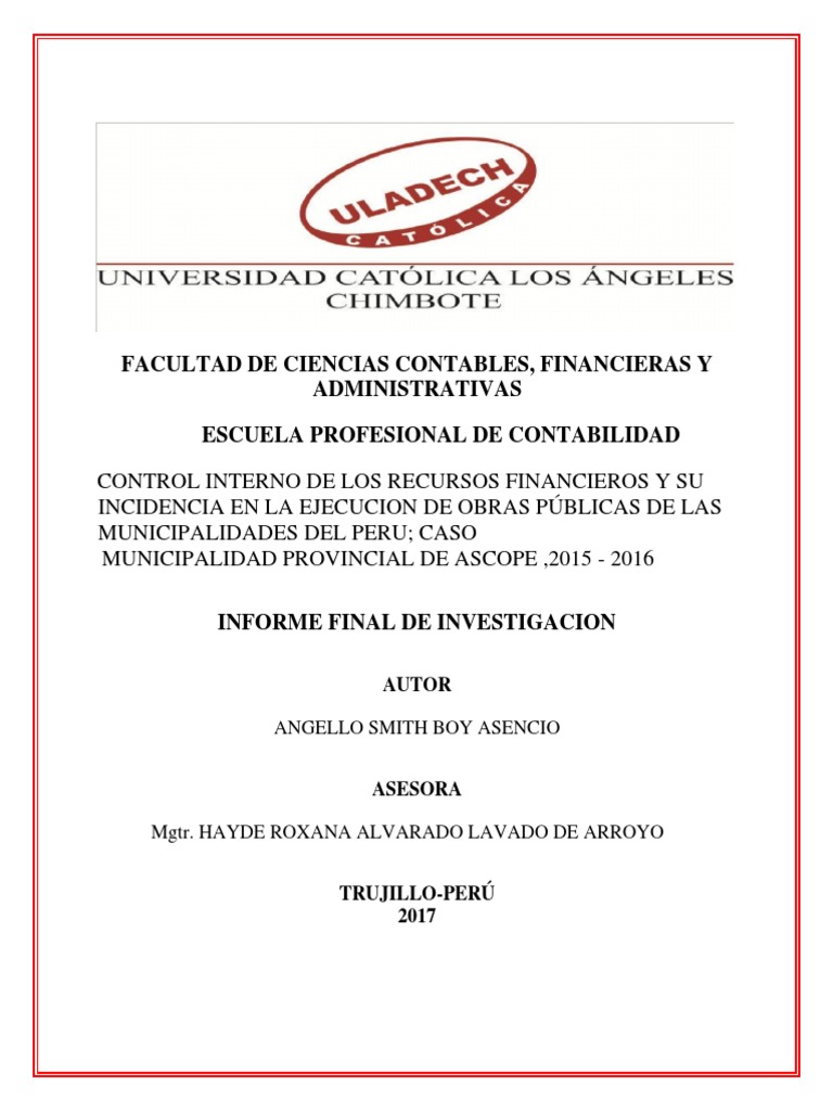 Ejemplo de Titulo de Tesis | PDF