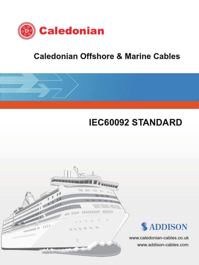 IEC 60092 Offshore - Marine Cables | PDF | Coaxial Cable | Insulator ...