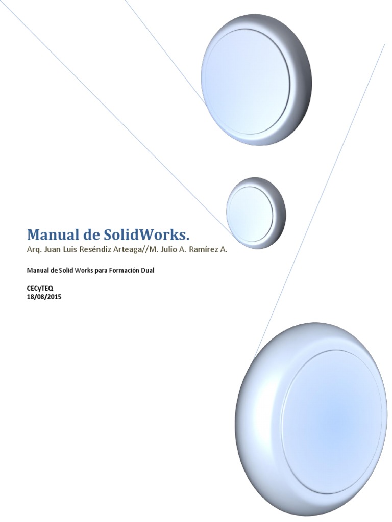 Manual de SolidWorks 2015 | PDF | Diseño | Calidad (comercial)