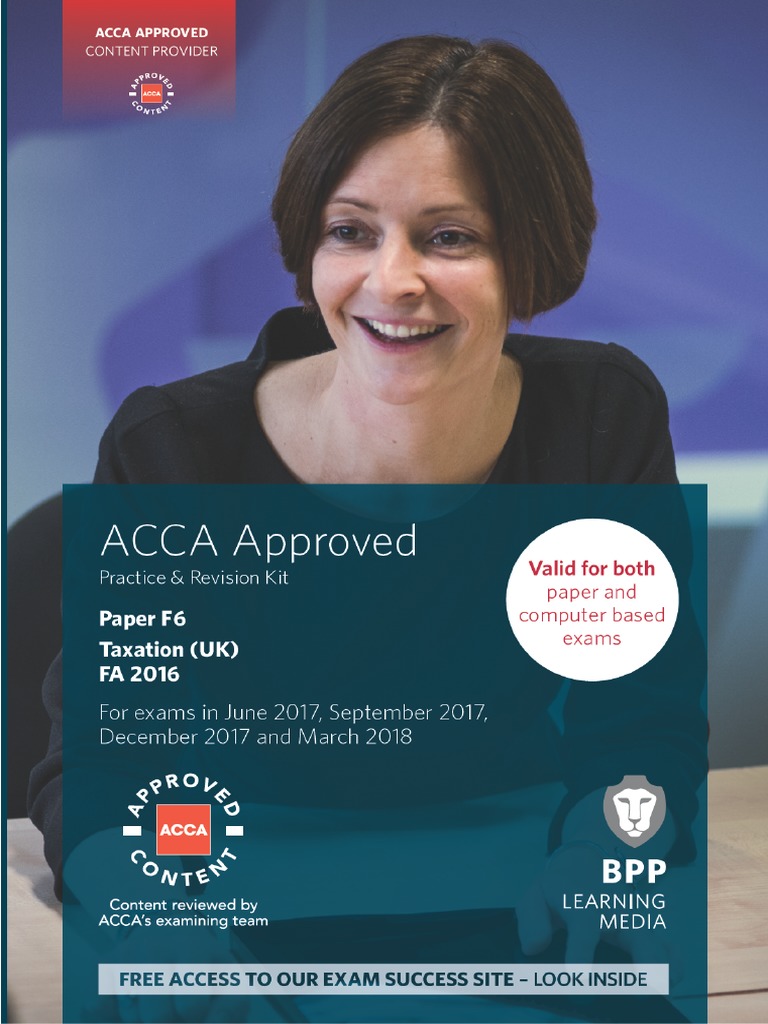ACCA F6 Revision Kit | PDF | Advertising | Communication