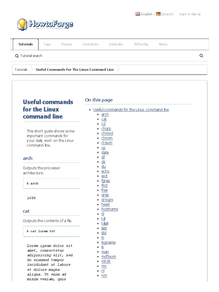 Linux Command Line Pdf Text File Utility Software