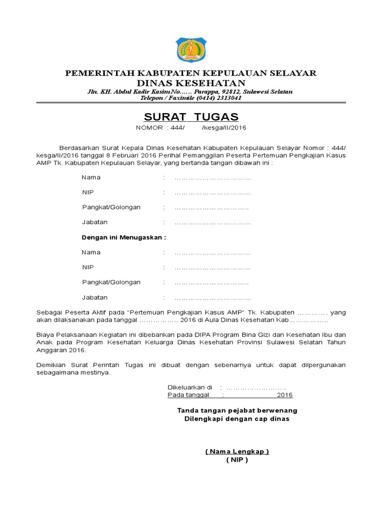 Contoh Surat | PDF