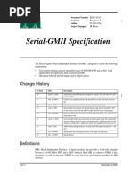 QSGMII Specification Overview | PDF | Computer Data | Network Protocols