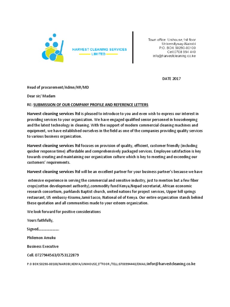 HCL Introduction Letter 1 | PDF