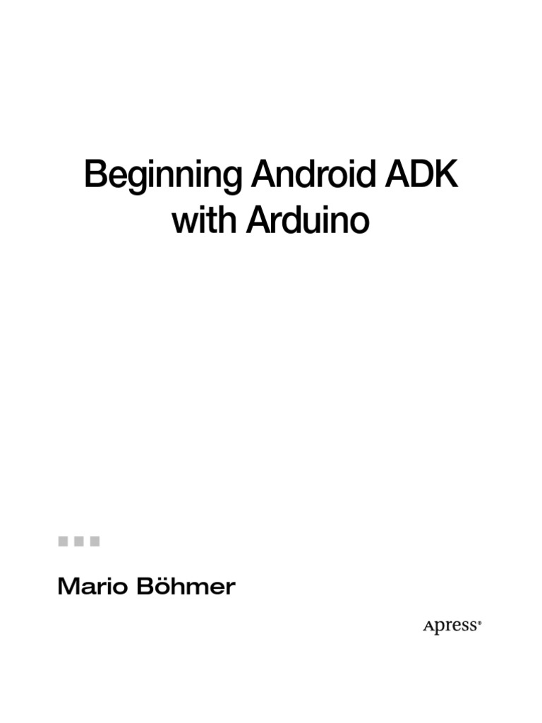 Beginning Android Adk With Arduino Pdf Business 