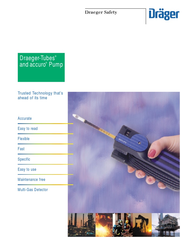 Draeger-Tubes and Accuro Pump: Trusted Technology That's Ahead of Its ...