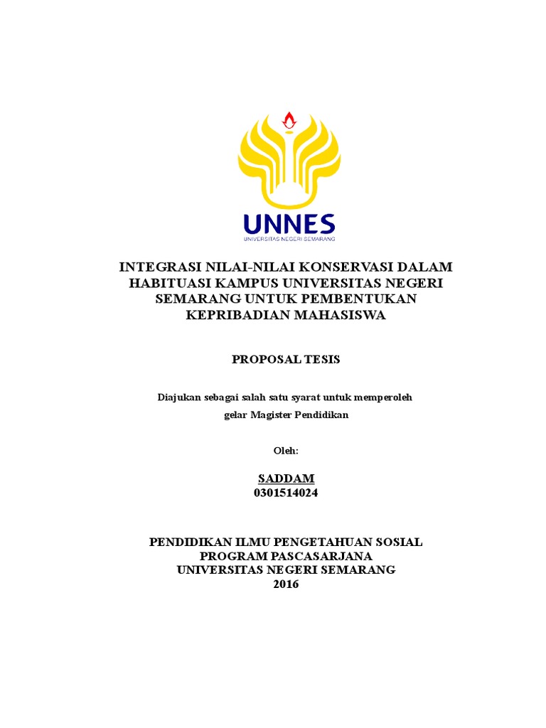 Proposal Tesis | PDF