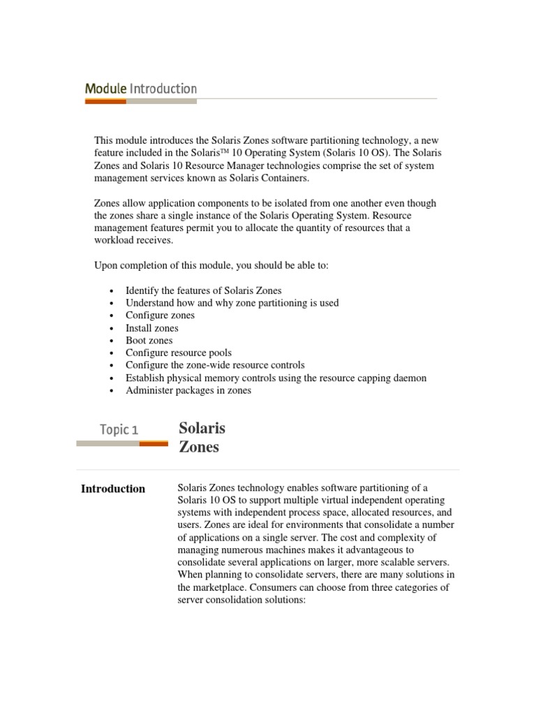 Zones | PDF | File System | Operating System