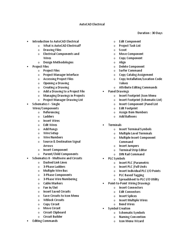 AutoCAD Electrical | PDF | Databases | Electrical Connector