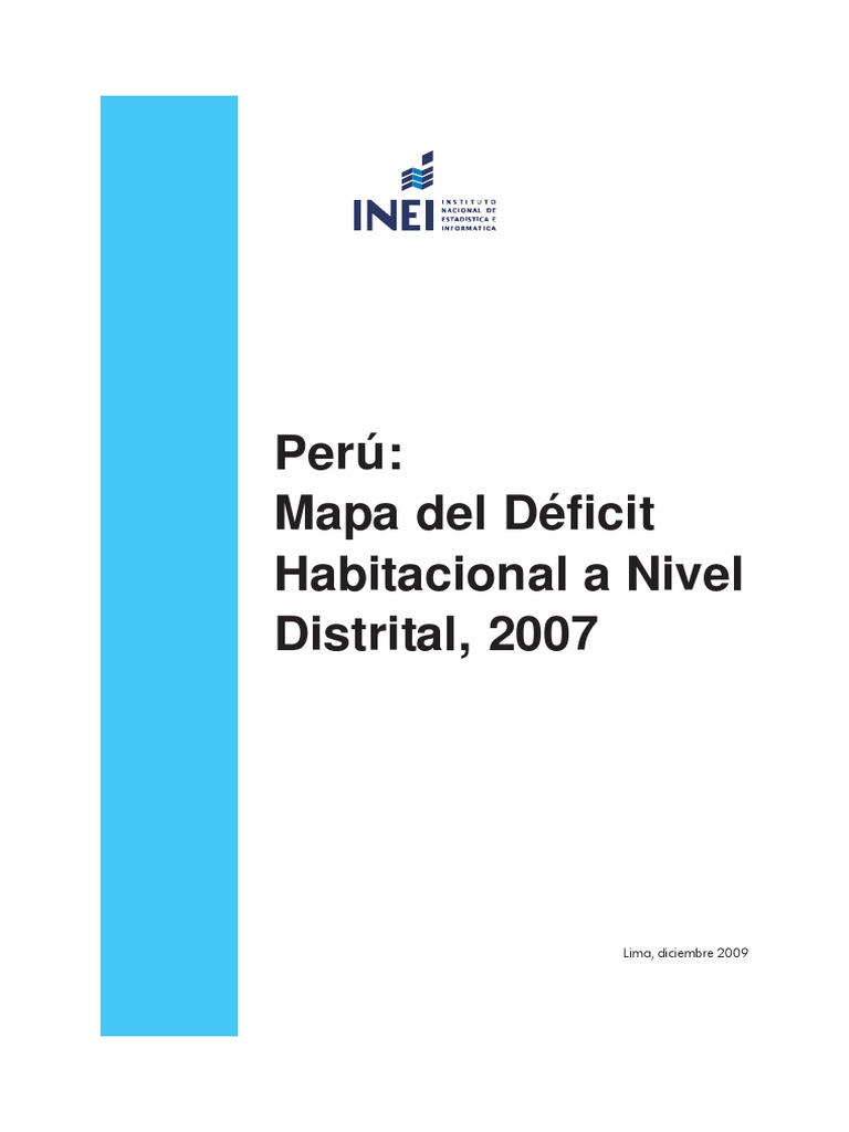 Libro de INEI PDF | PDF | Población | Pensión