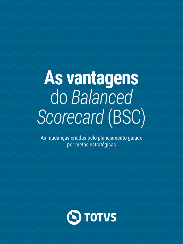 BSC - Balanced Scorecard | PDF | Cognição | Science