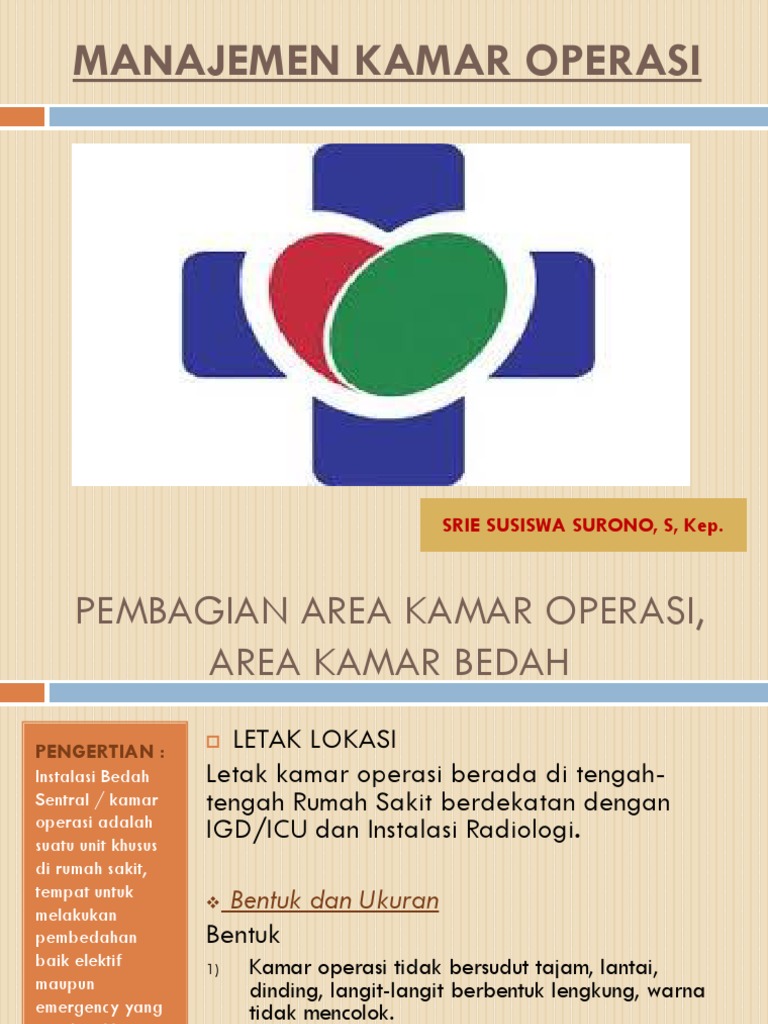 Manajemen Kamar Operasi | PDF