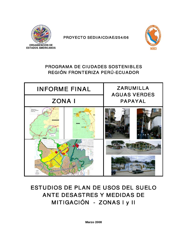 Zarumilla Aguasverdes Papayal | PDF | Población | Perú