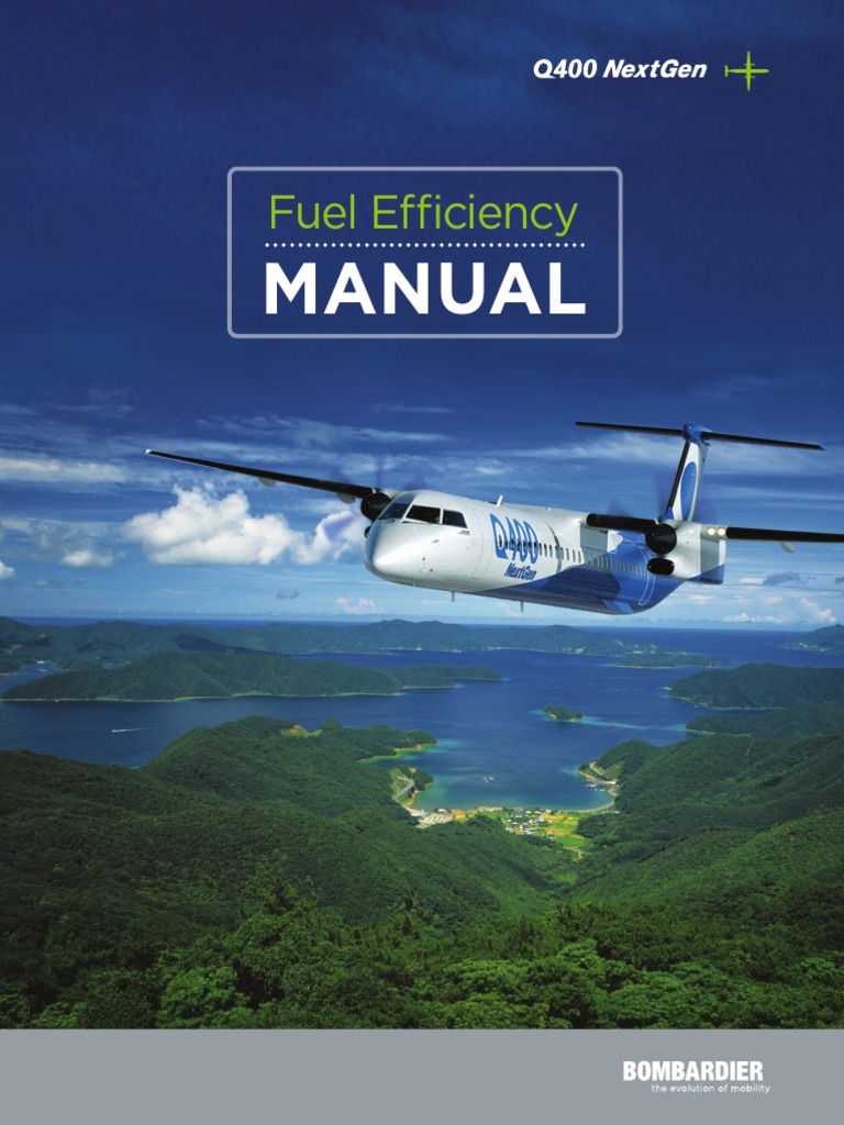 Q400 - Fuel Efficiency Manual PDF | PDF | Takeoff | Aircraft