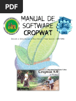Manual Cropwat 8.0 | PDF | Evapotranspiración | Humedad