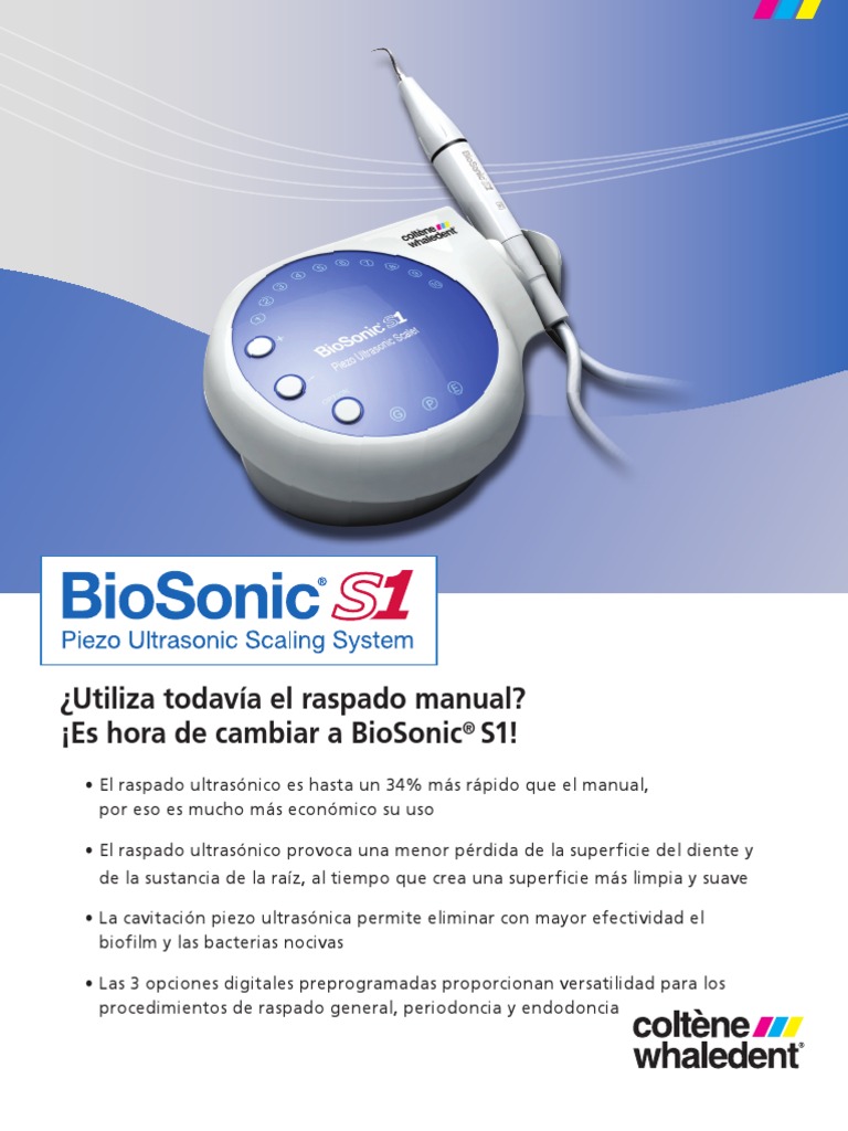 biosonic_S1 | Odontología | Ramas de Odontología