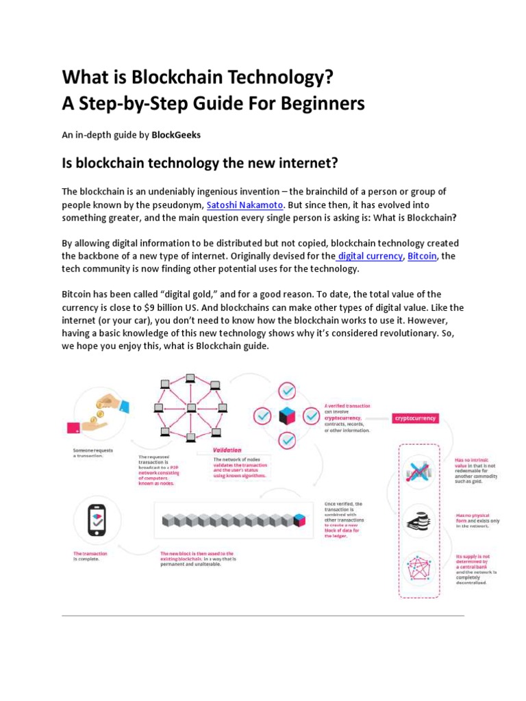 What Is Blockchain Technology | PDF | Internet Of Things | Money Laundering