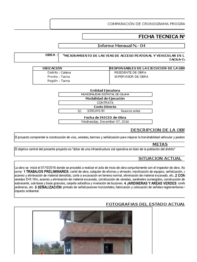 Comparación Cronograma Programado Vs Ejecutado 04 Patra Chequear | PDF | Agua | Transporte
