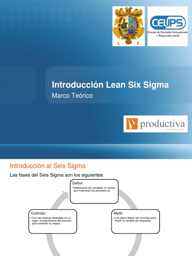 Modulo I - Sesión 01.introducción Lean Six Sigma | PDF | Six Sigma | Calidad (comercial)