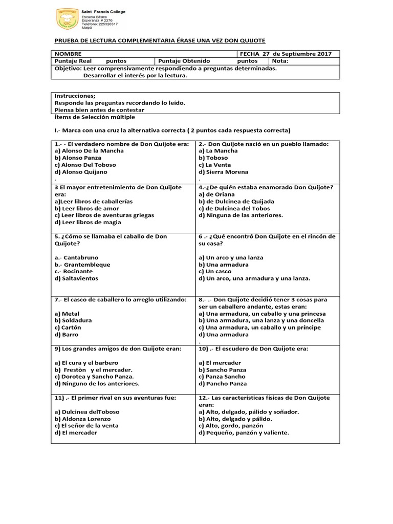 Prueba Erase Una Vez Don Quijote | Don Quijote | Personas