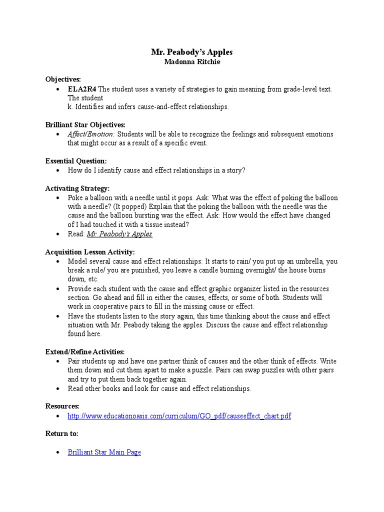 Mr. Peabodys Apples | PDF | Wellness