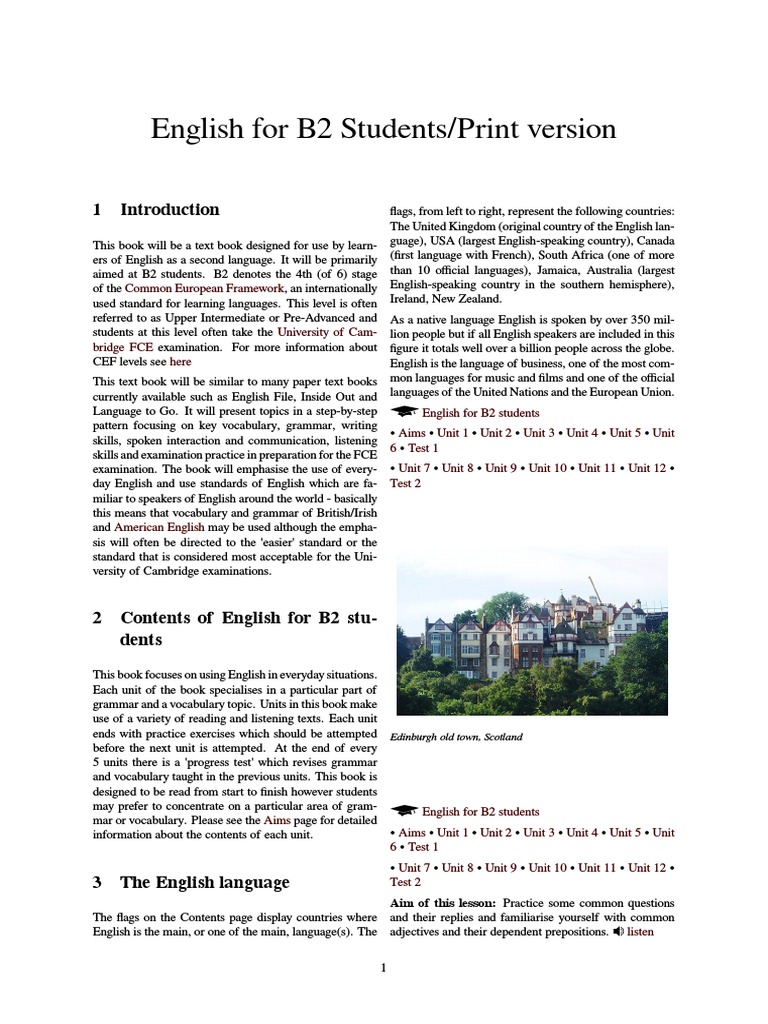 English For B2 Students-Print Version | PDF | Creative Commons License ...