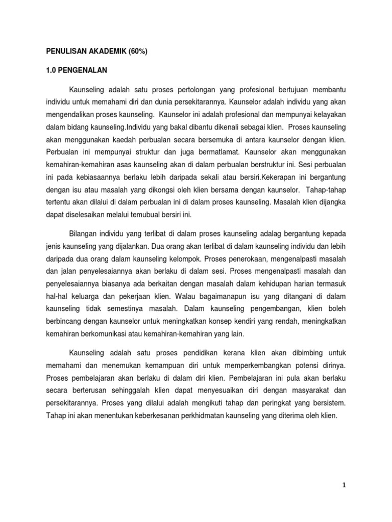 Penulisan Akademik | PDF
