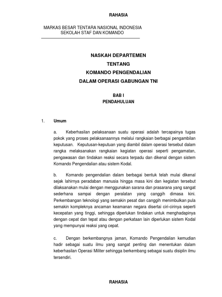 Naskah Hanjar Kodal Opsgab PDF | PDF
