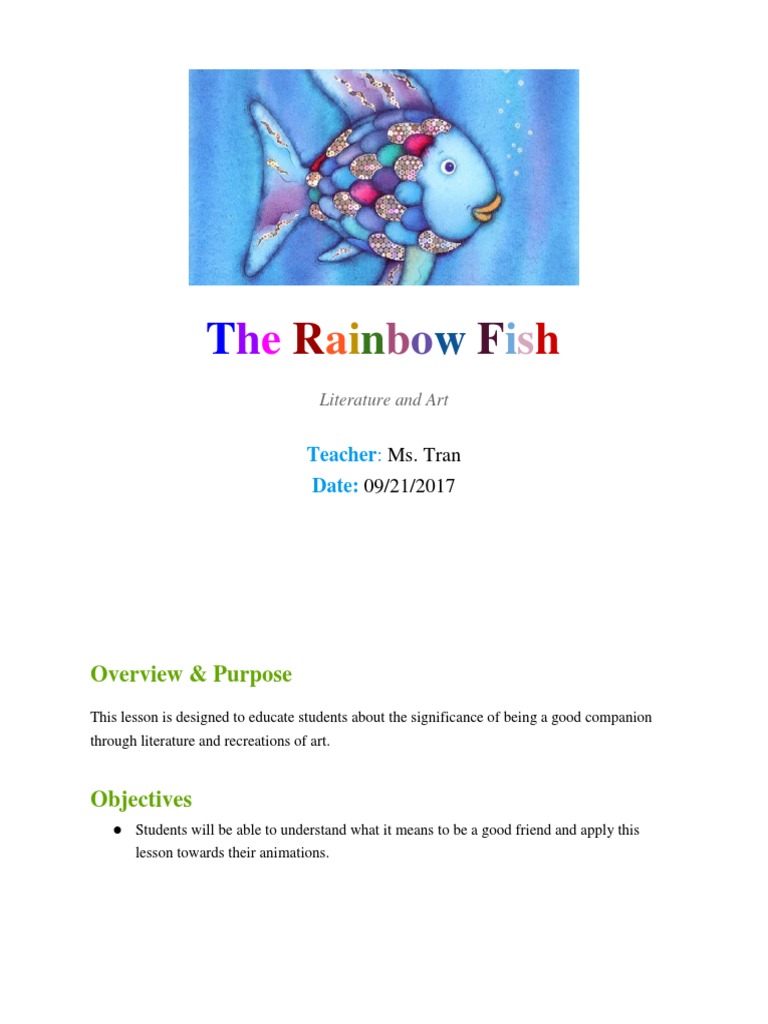 The Rainbow Fish | PDF