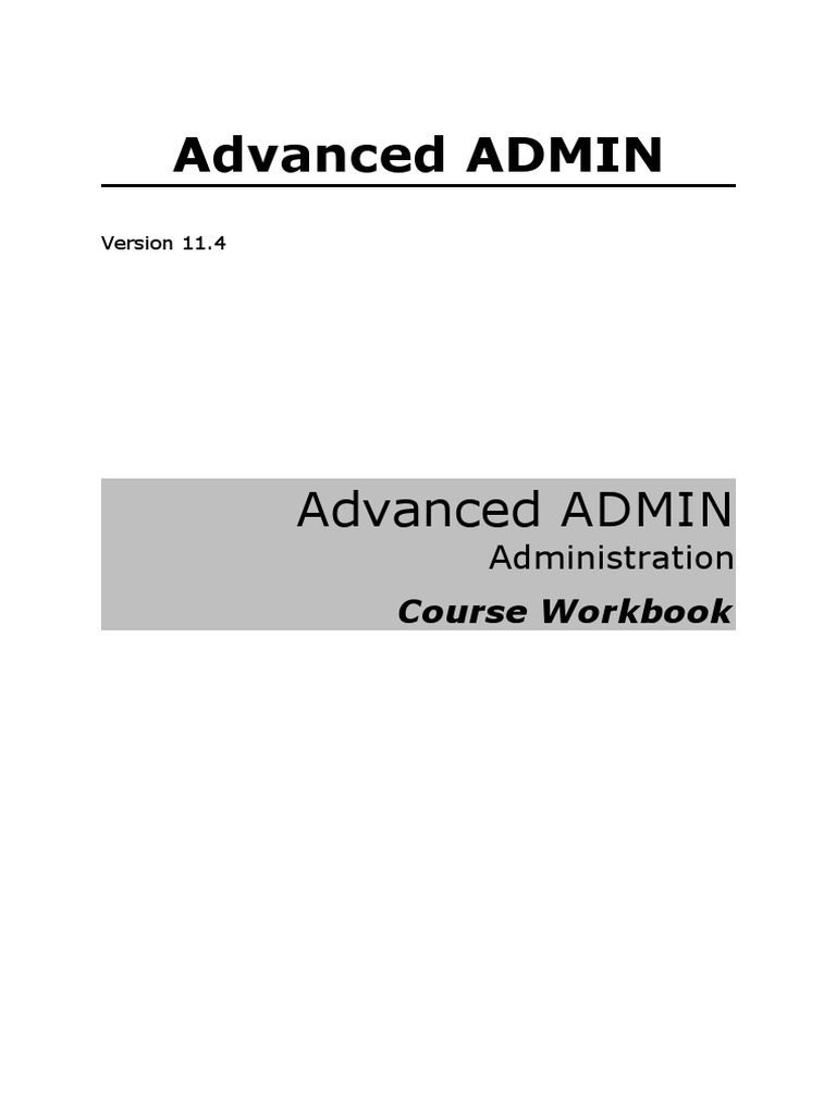 Advanced Admin Pdms | PDF | License | Access Control