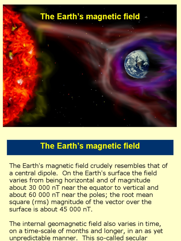 The Earth's Magnetic Field | PDF | Earth's Magnetic Field | Planetary Core
