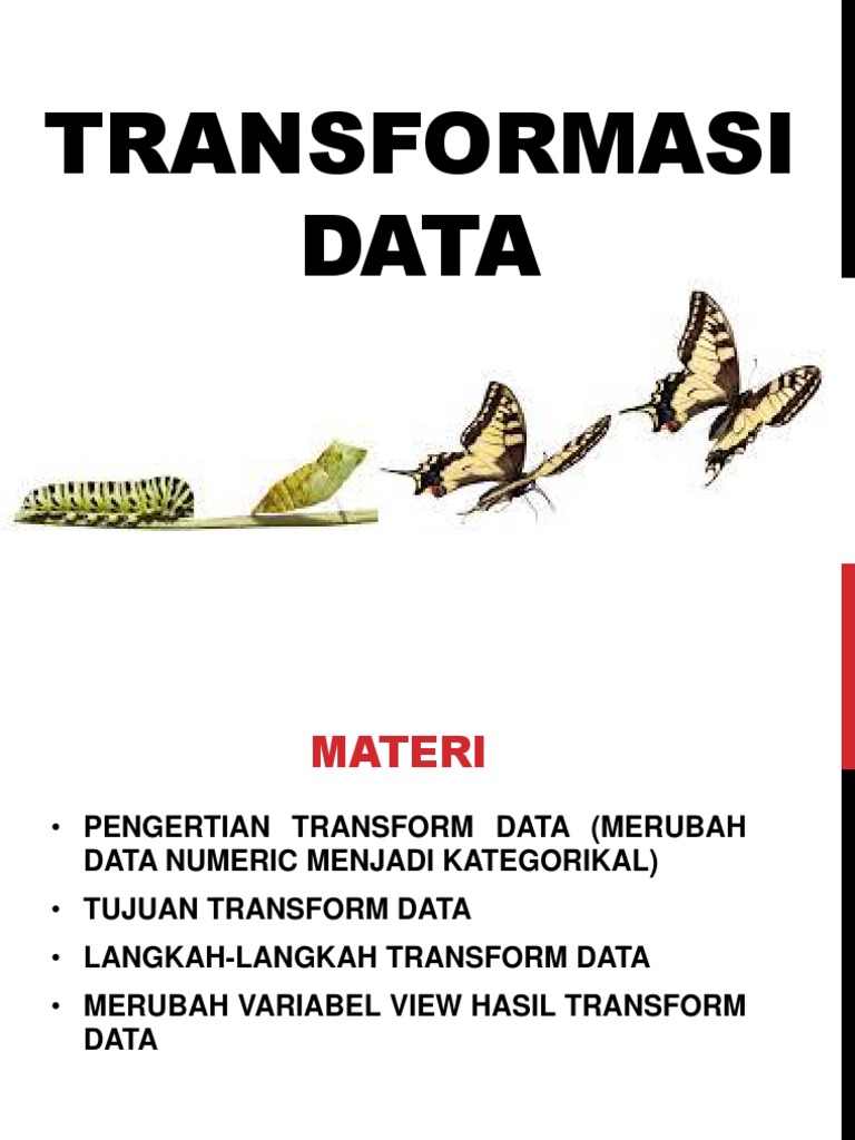 Transformasi Data: Recode & Compute | PDF