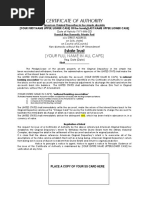 3 2 Registered Private Indemnity Bond 20090819 PDF | PDF | Surety Bond | Subrogation