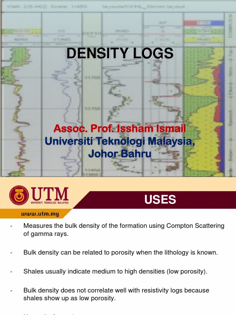 Density Logs | PDF | Porosity | Density