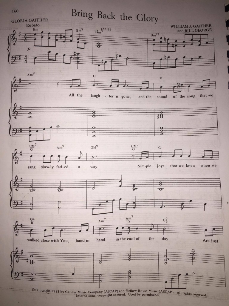 Bring Back The Glory | PDF