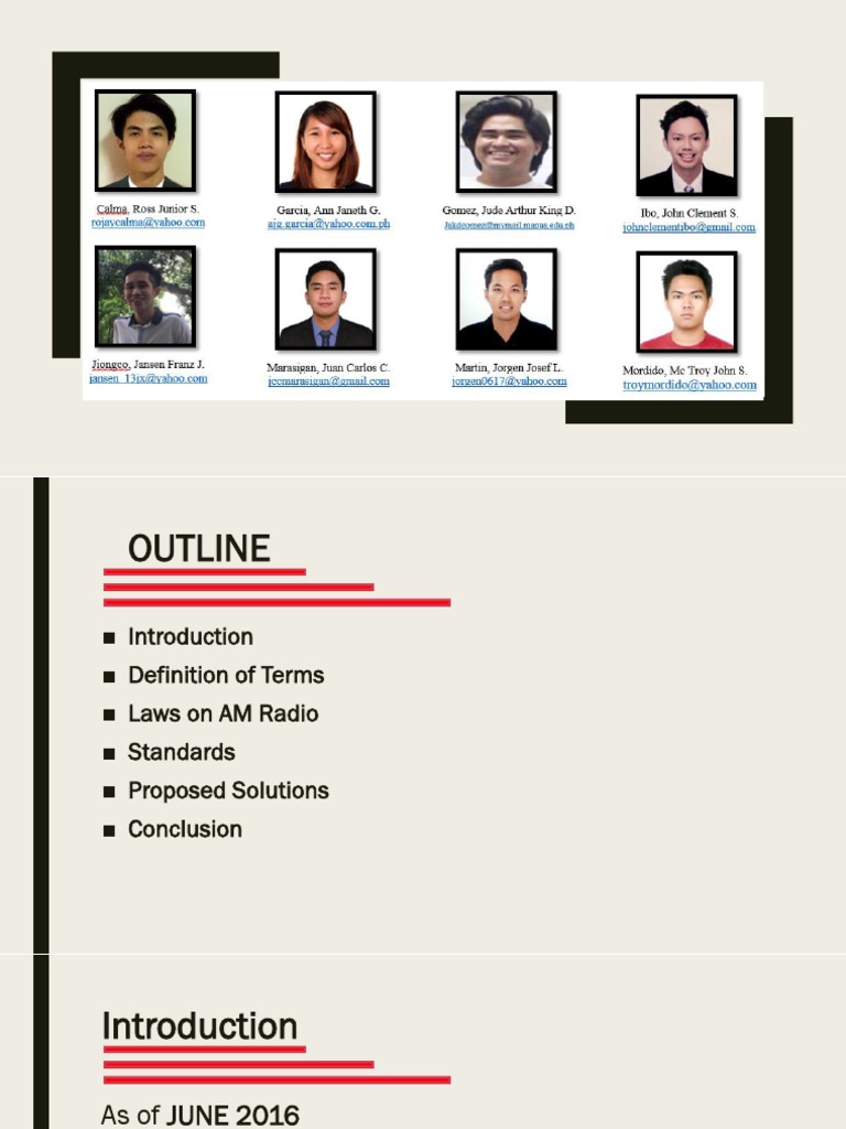 The Current State of AM Radio in The Philippines (New) | PDF | Am ...