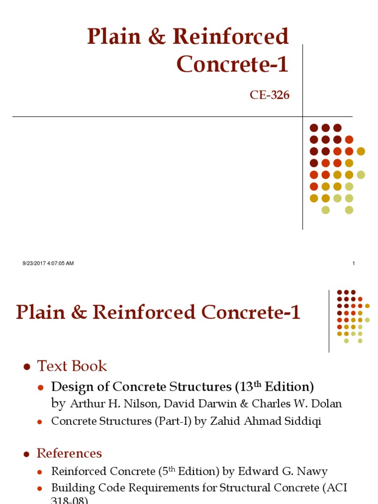 An Introduction to Plain and Reinforced Concrete Structures: Materials ...